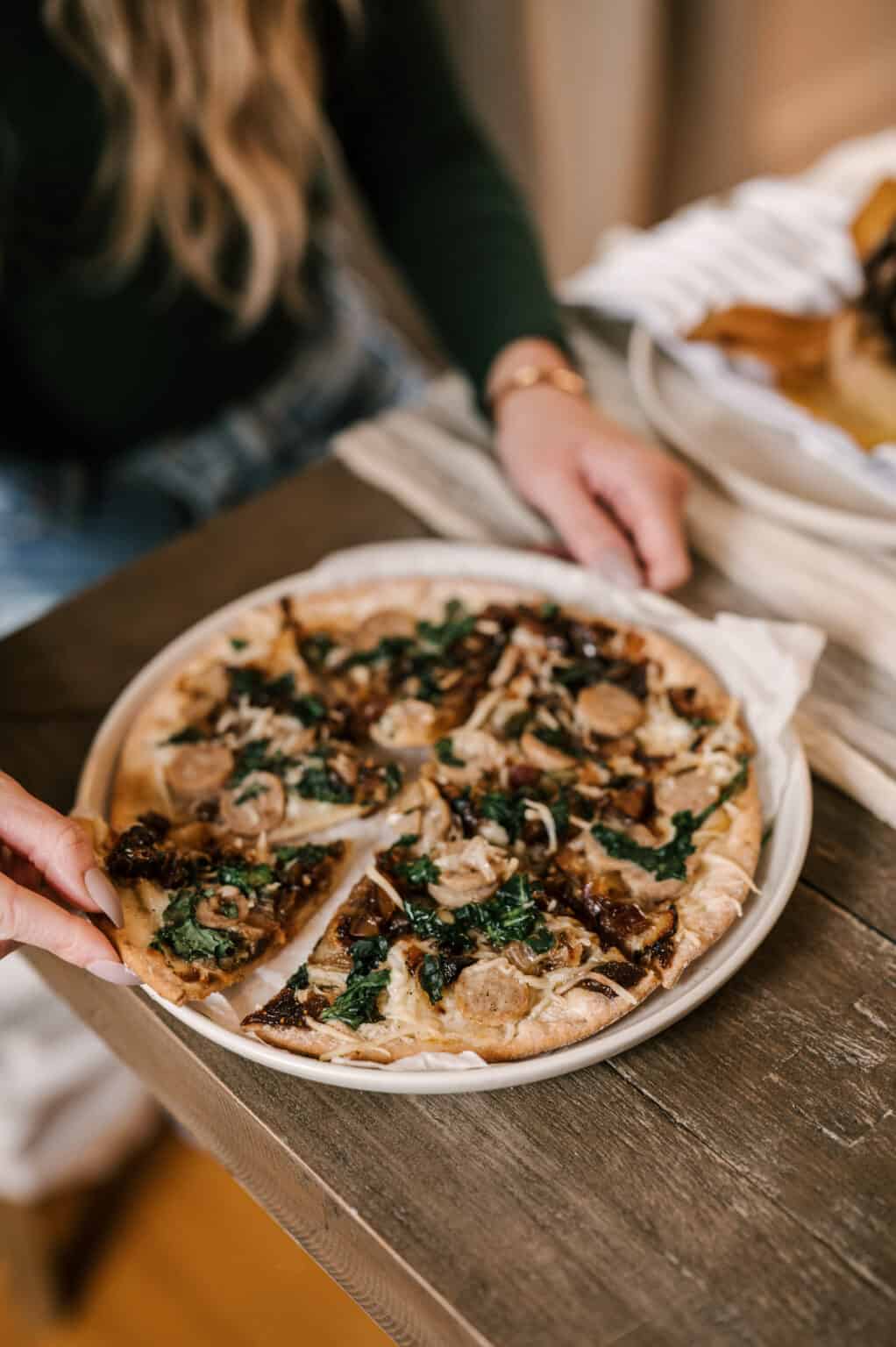 Fall Pizza with Sausage Recipe (Gluten Free)