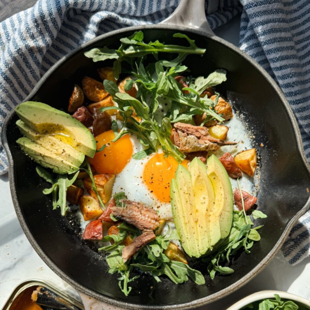 Easy Greek Skillet Recipe (gluten free, Dairy free Option)